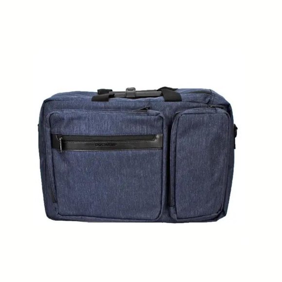 Duchamp | Bags | Duchamp Nwt Navy Blue 3in Laptopbackpackbriefcase Bag ...